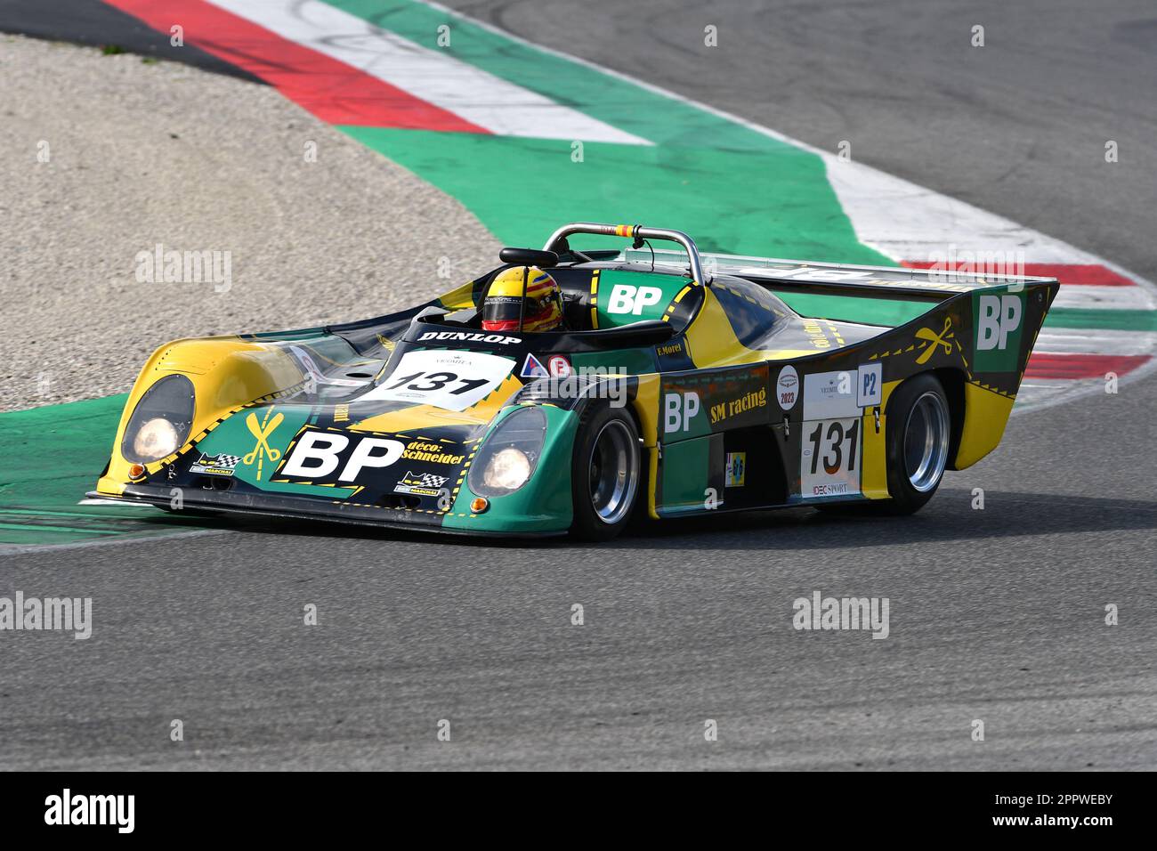 Scarperia, 2 April 2023: TOJ SC 206 year 1977 in action during Mugello ...