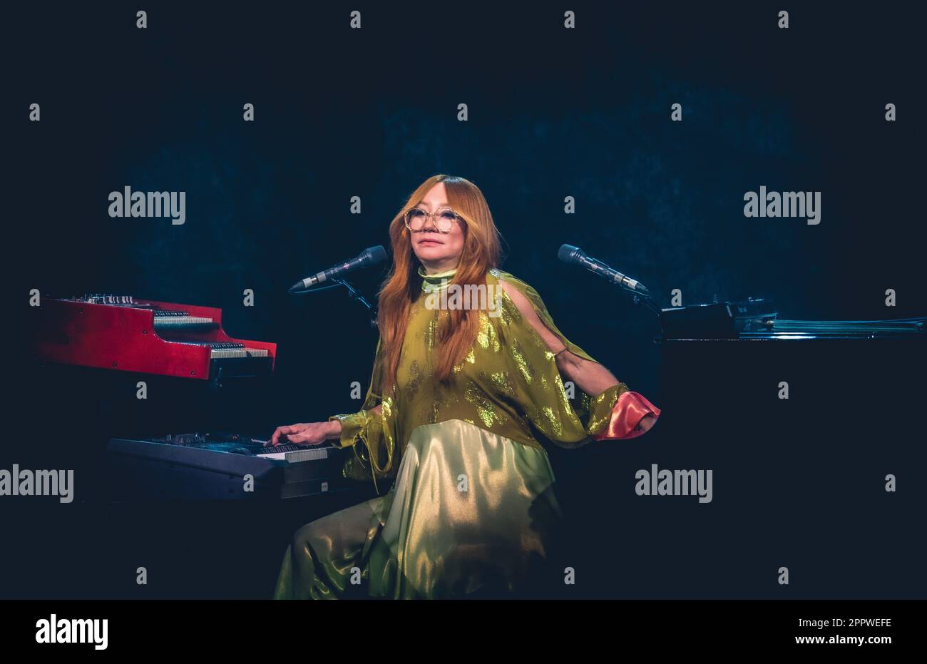 Copenhagen, Denmark. 24th Apr, 2023. The American singer, songwriter ...