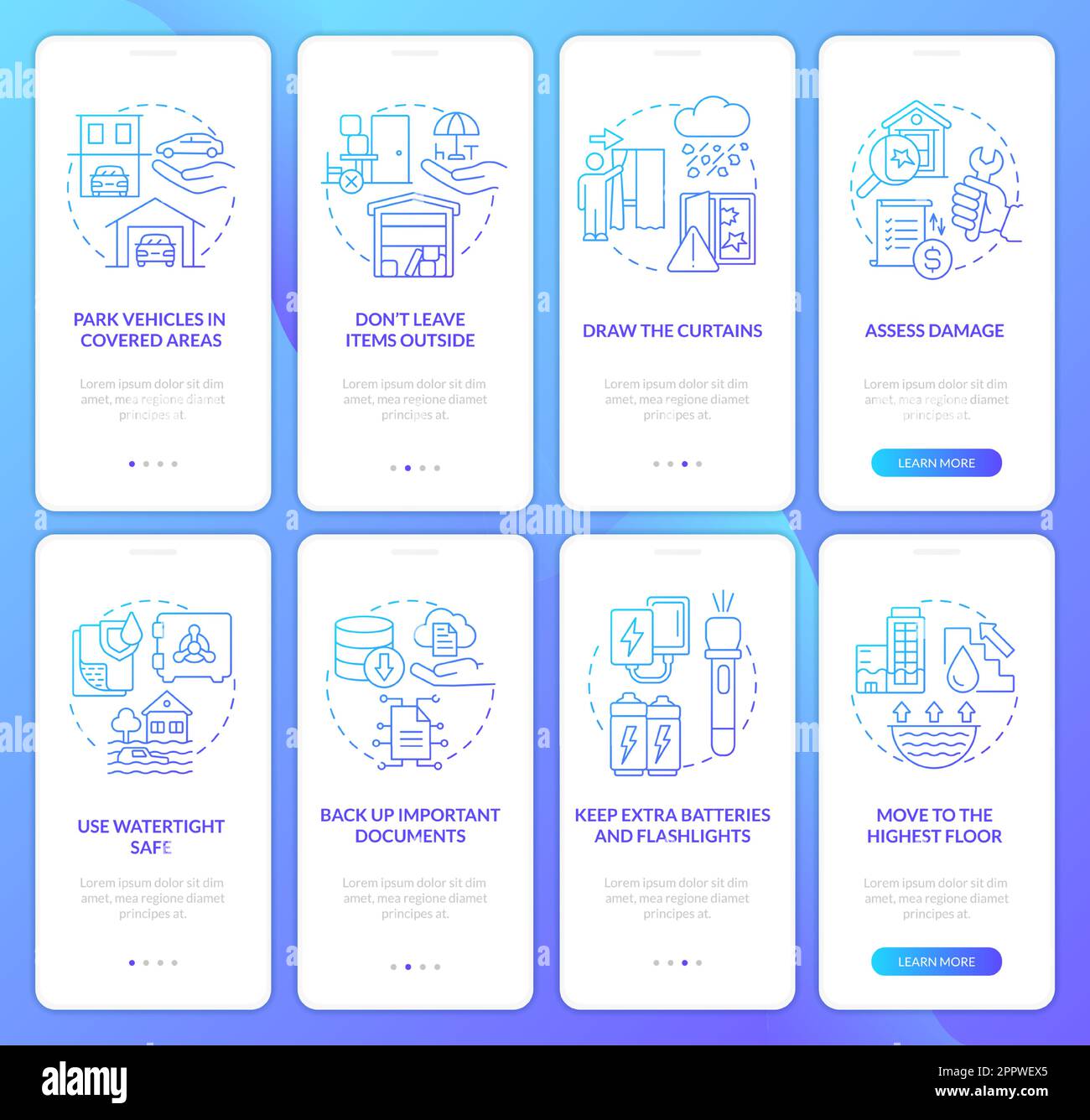 Flooding text Stock Vector Images - Alamy