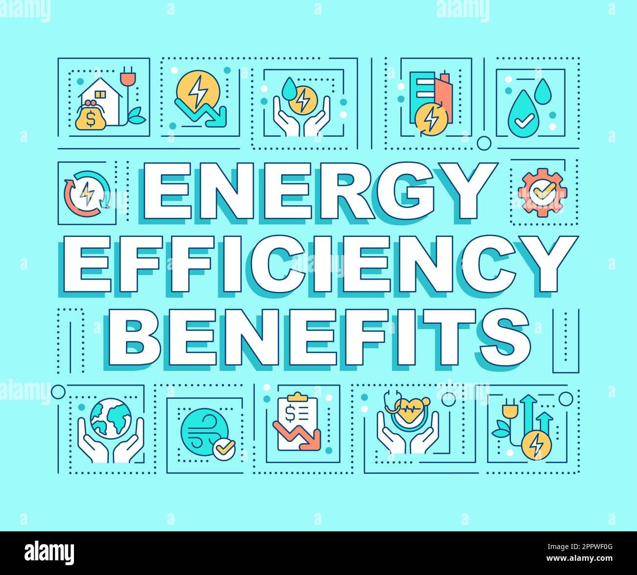 Energy costs horizontal Stock Vector Images - Alamy