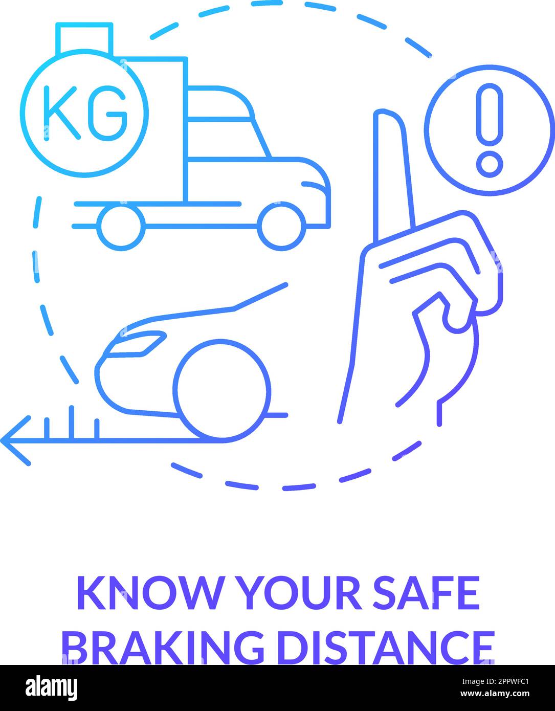 Safe driving logo Stock Vector Images - Alamy