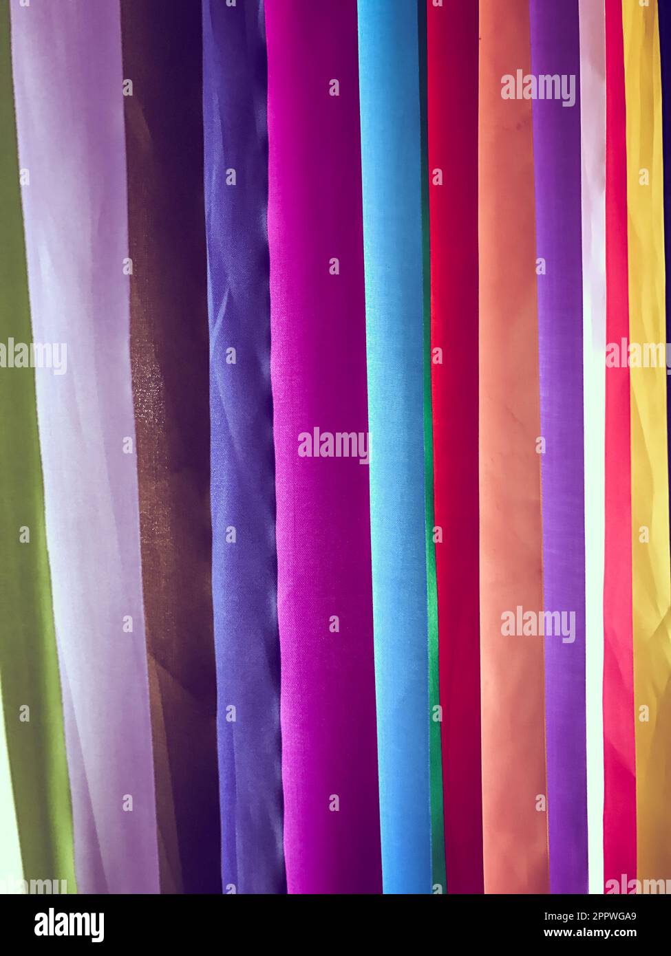 colorful fabrics texture background Stock Photo - Alamy