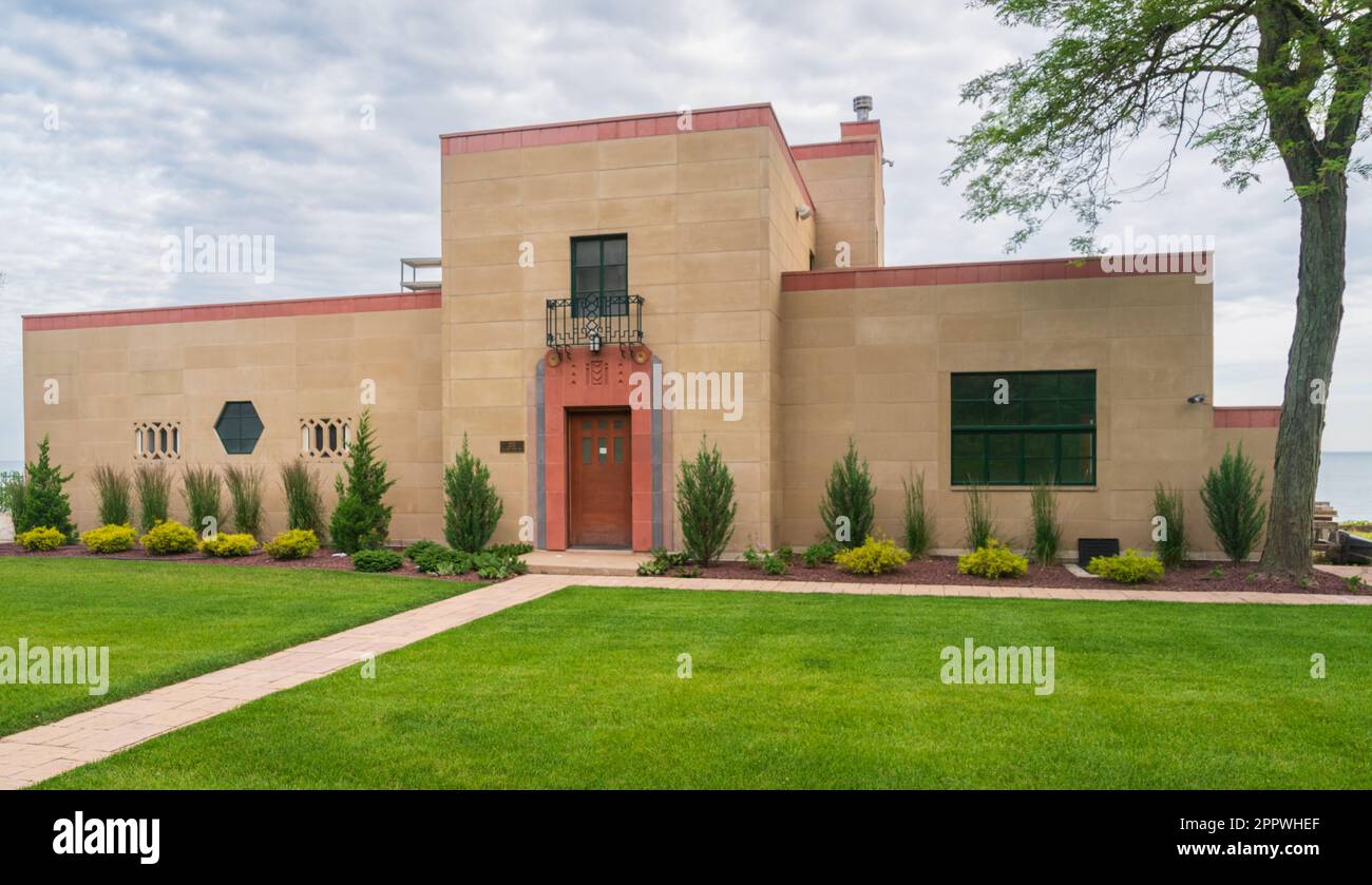Lake Michigan's Indiana Dunes National Park Stock Photo - Alamy