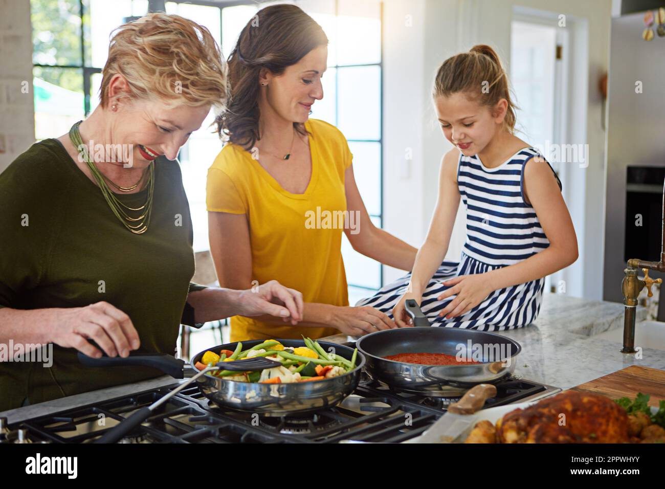 This is a family recipe no one can resist. a three generational family ...