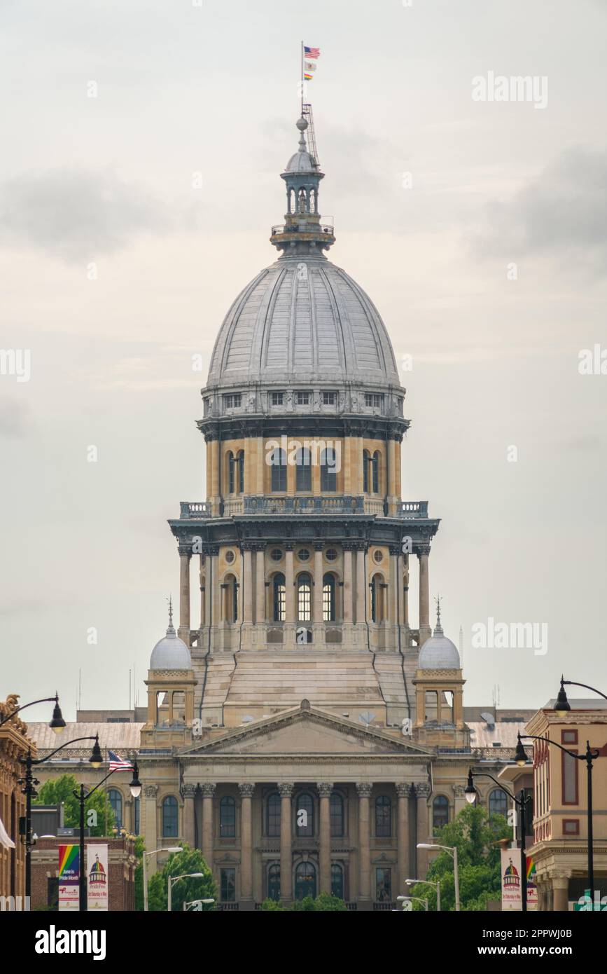 Illinois State Capitol Building, Springfield Stock Photo - Alamy