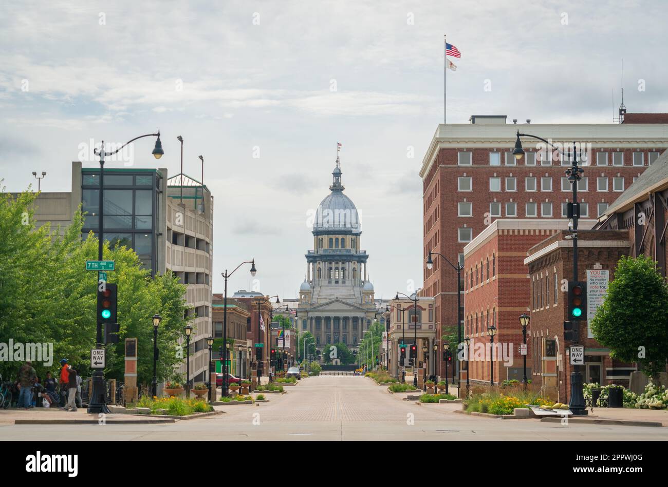 Illinois State Capitol Building, Springfield Stock Photo - Alamy