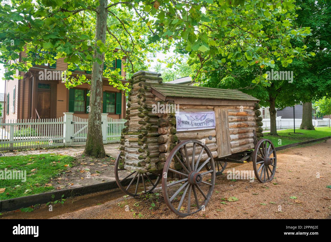 Lincoln Home National Historic Site Stock Photo - Alamy