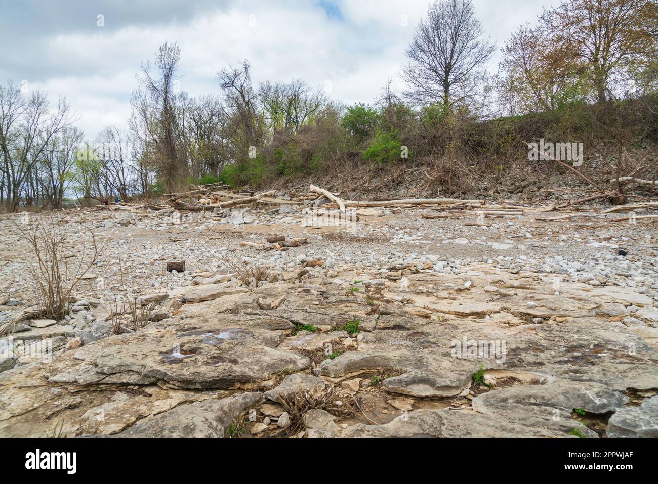 Ohio State Park along the Ohio River Stock Photo - Alamy