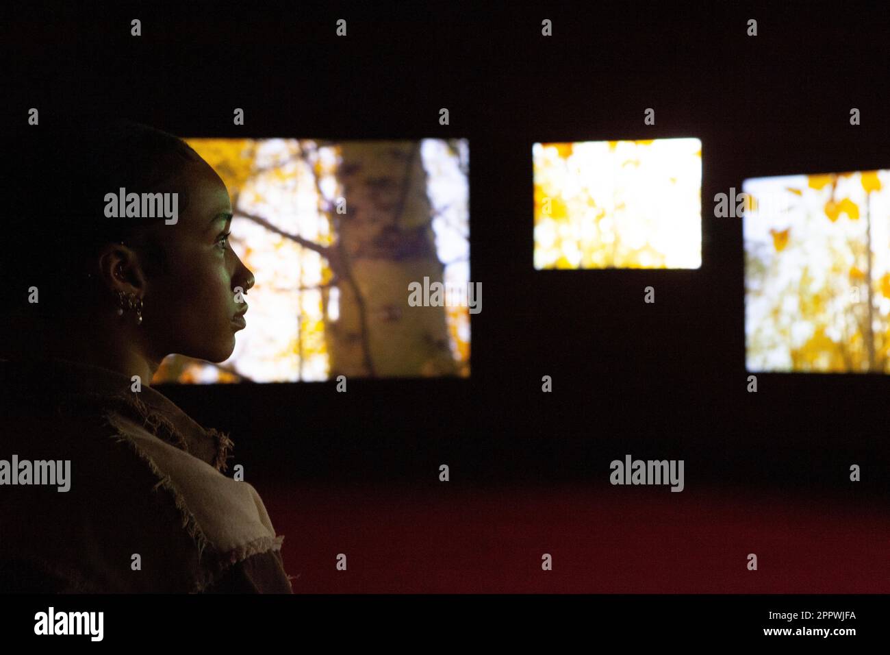 London, UK. 25th Apr, 2023. artist and film-maker Sir Isaac Julien ...
