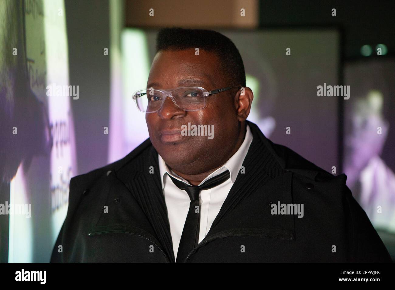 London, UK. 25th Apr, 2023. artist and film-maker Sir Isaac Julien ...