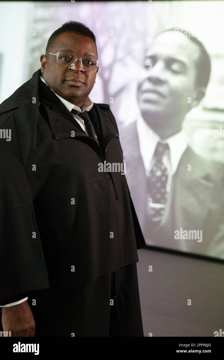 London, UK. 25th Apr, 2023. artist and film-maker Sir Isaac Julien ...