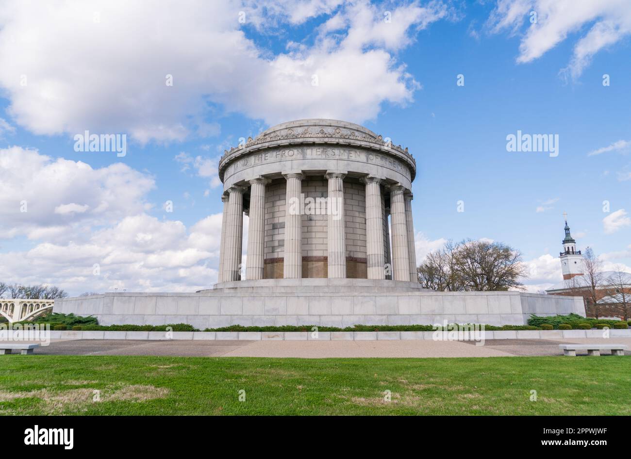 The George Rogers Clark National Historical Park Stock Photo - Alamy