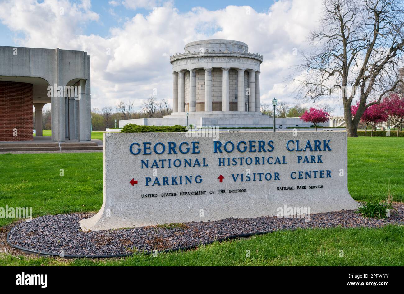 The George Rogers Clark National Historical Park Stock Photo - Alamy