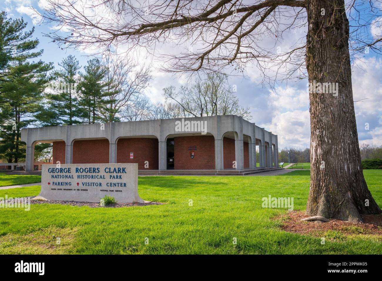 The George Rogers Clark National Historical Park Stock Photo - Alamy