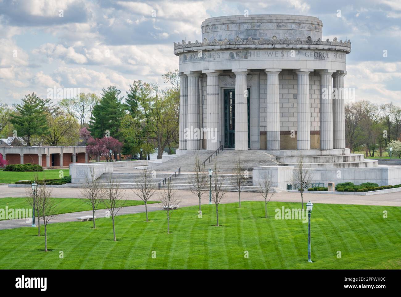 The George Rogers Clark National Historical Park Stock Photo - Alamy