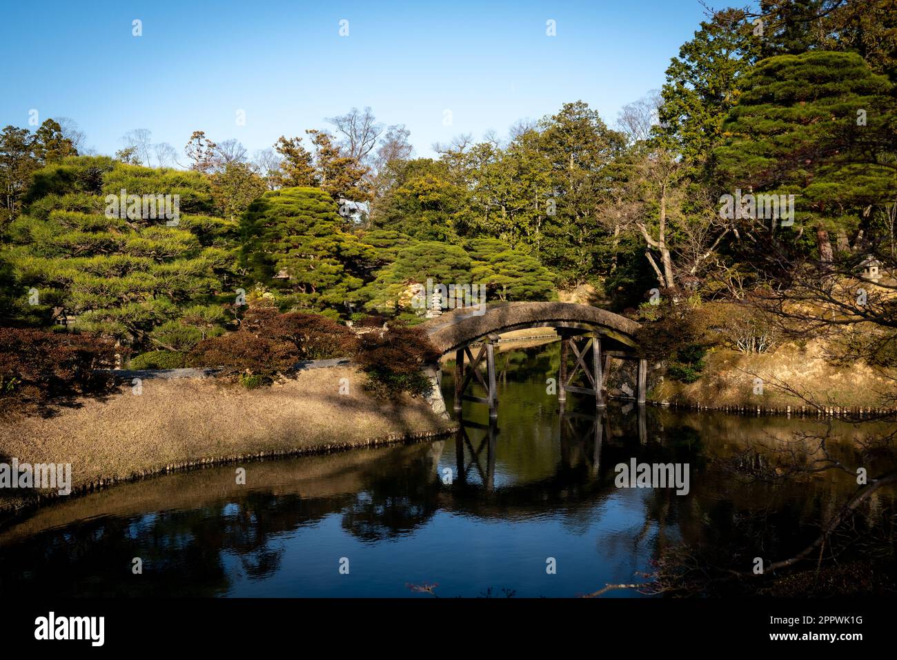 Katsura Imperial Villa built as a princely estate in the 17th century ...