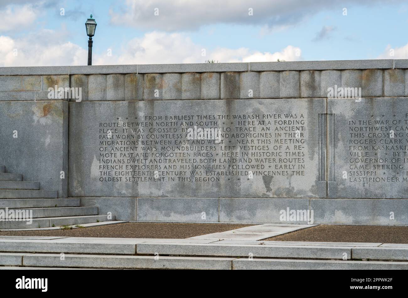 The George Rogers Clark National Historical Park Stock Photo - Alamy