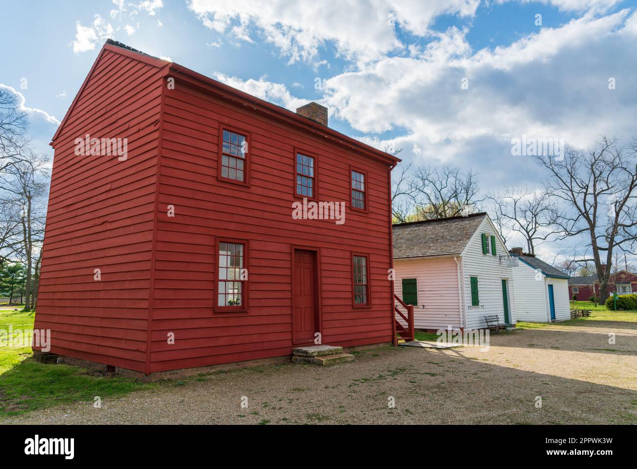The Vincennes State Historic Sites in Indiana Stock Photo - Alamy