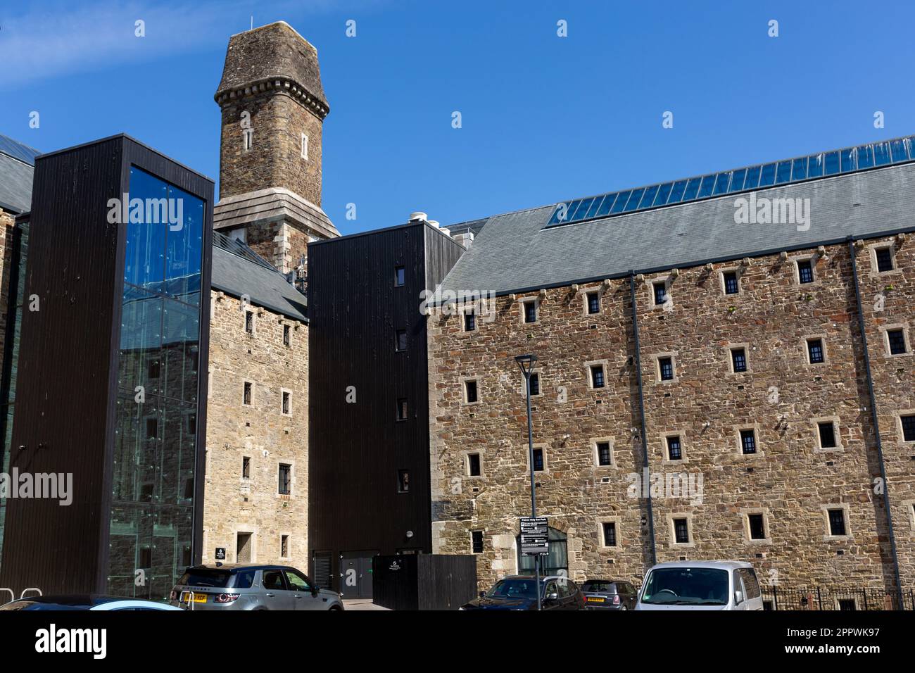 The Bodmin Jail Hotel, Bodmin Cornwall Stock Photo - Alamy