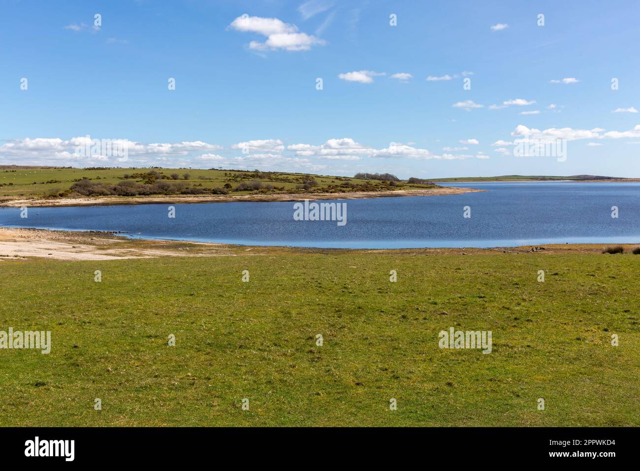 Colliford Lake and Dam, Bodmin Moor Cornwall Stock Photo - Alamy