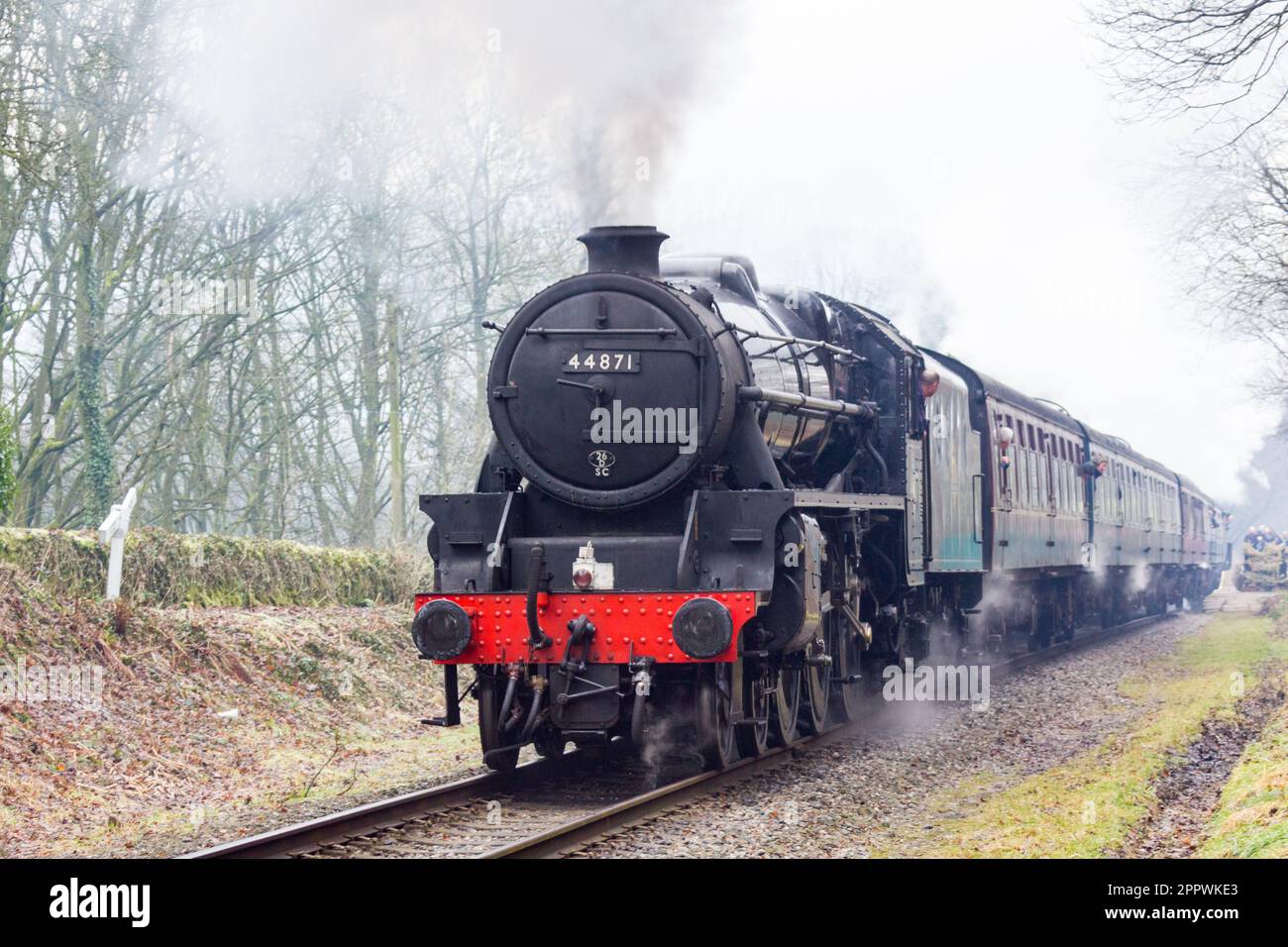 A steam railway gala on the East Lancashire Railway (ELR Stock Photo ...
