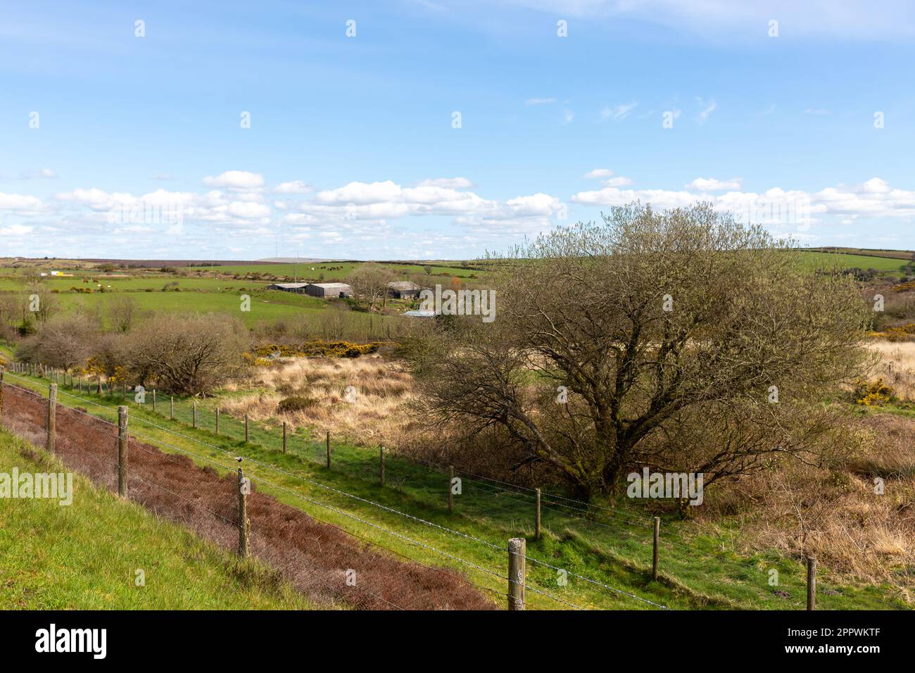 Colliford Lake and Dam, Bodmin Moor Cornwall Stock Photo - Alamy