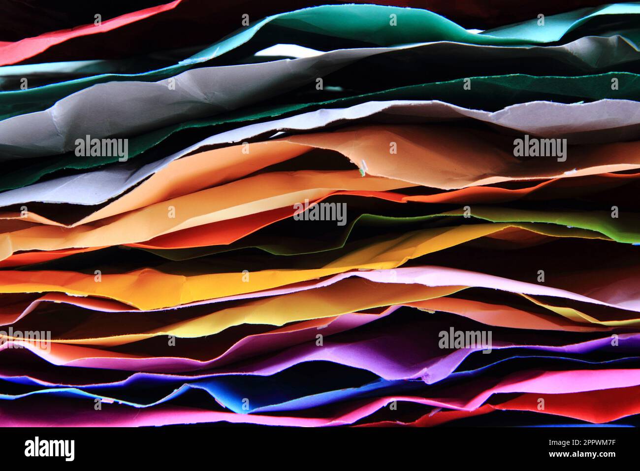 color papers stack as very nice color background Stock Photo - Alamy
