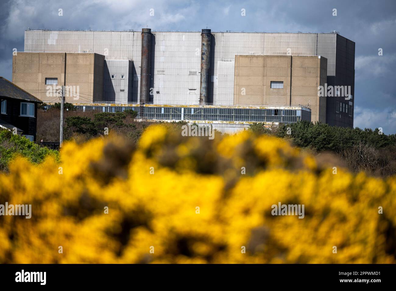 Sizewell A nuclear power station (decommissioned) Suffolk UK Stock ...