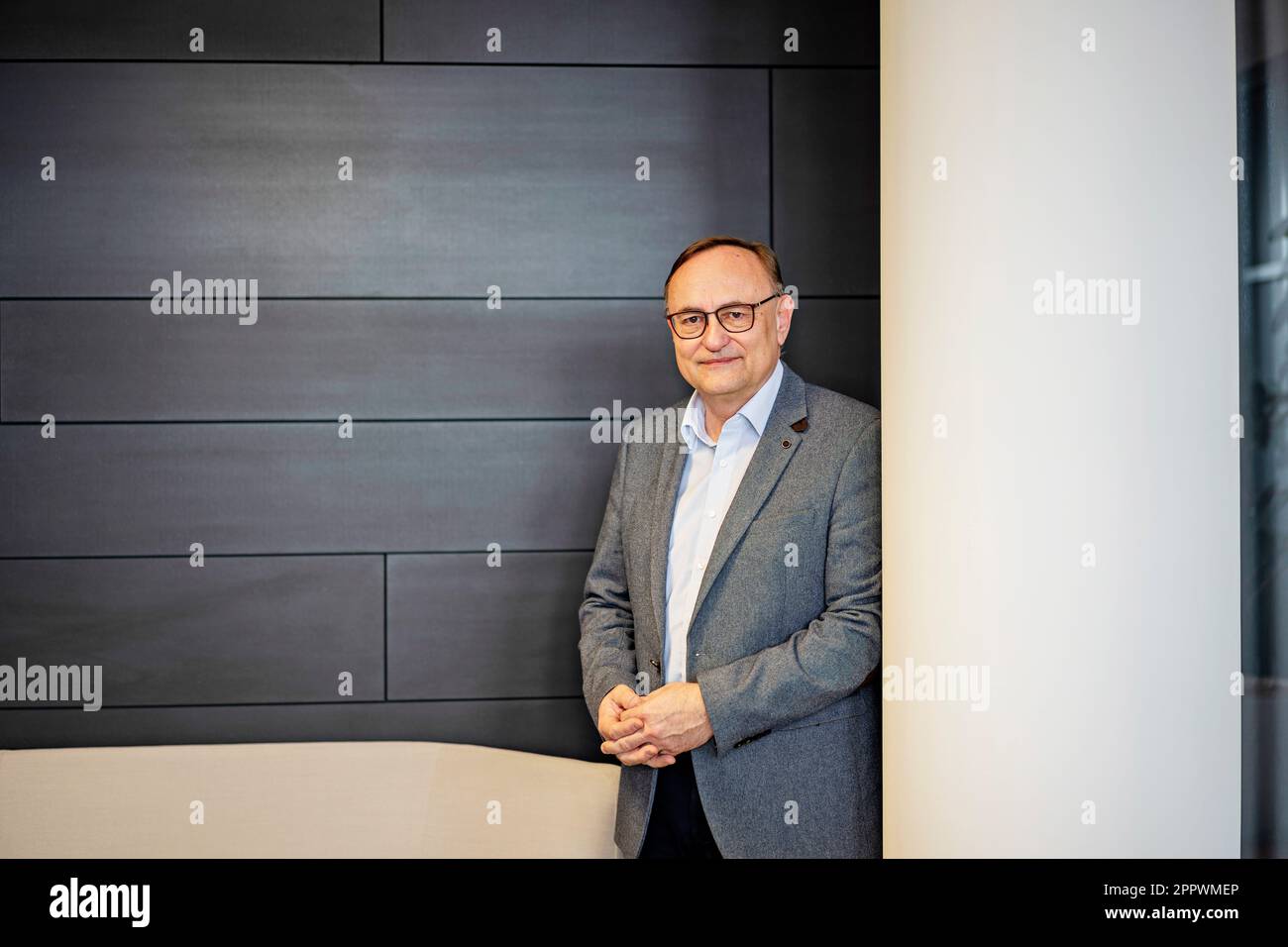 Eduard Palisek, Country CEO at Siemens Czech Republic poses for ...