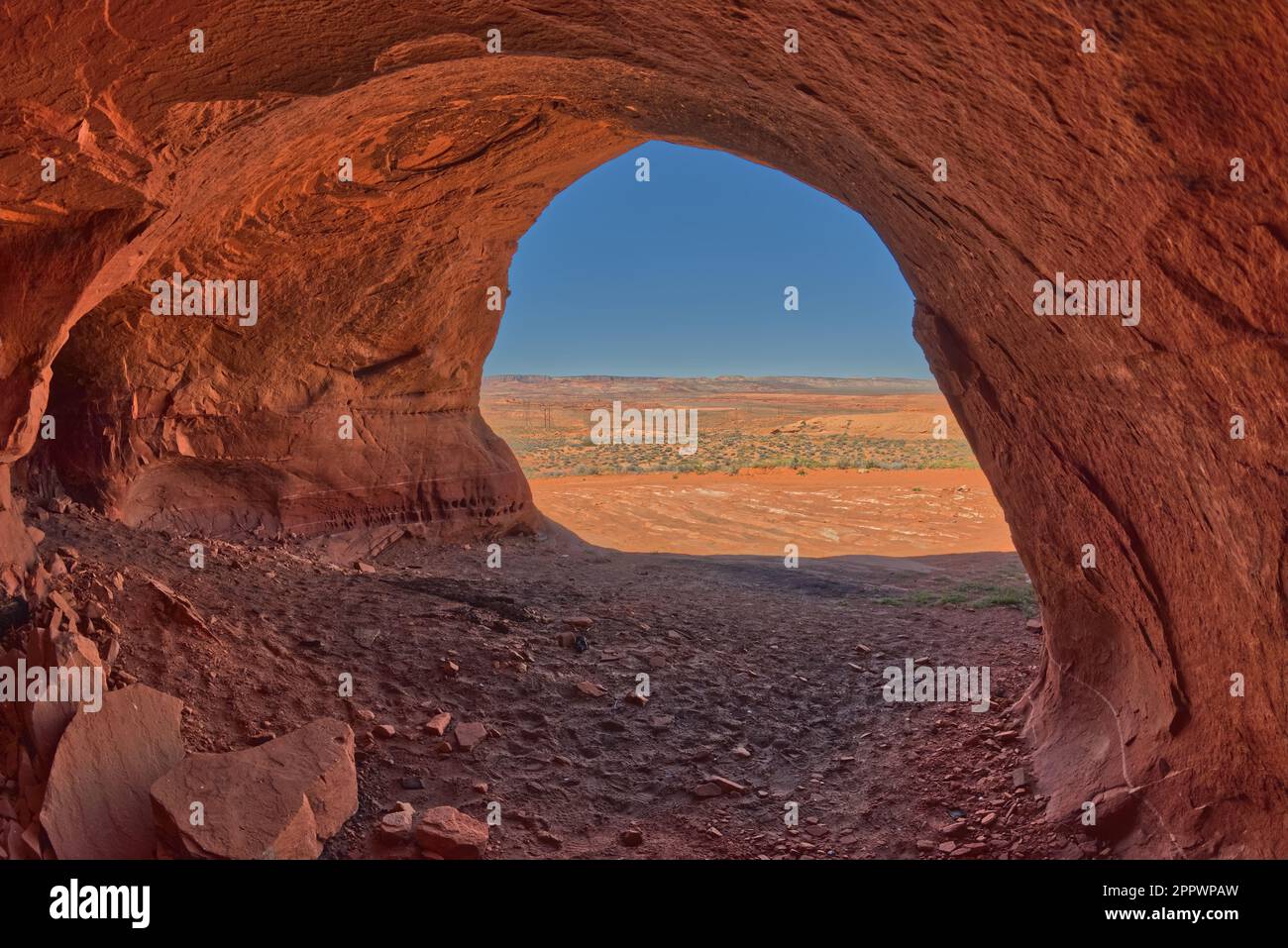 Bee Hive Cave, Glen Canyon National Recreation Area, Arizona, USA Stock ...