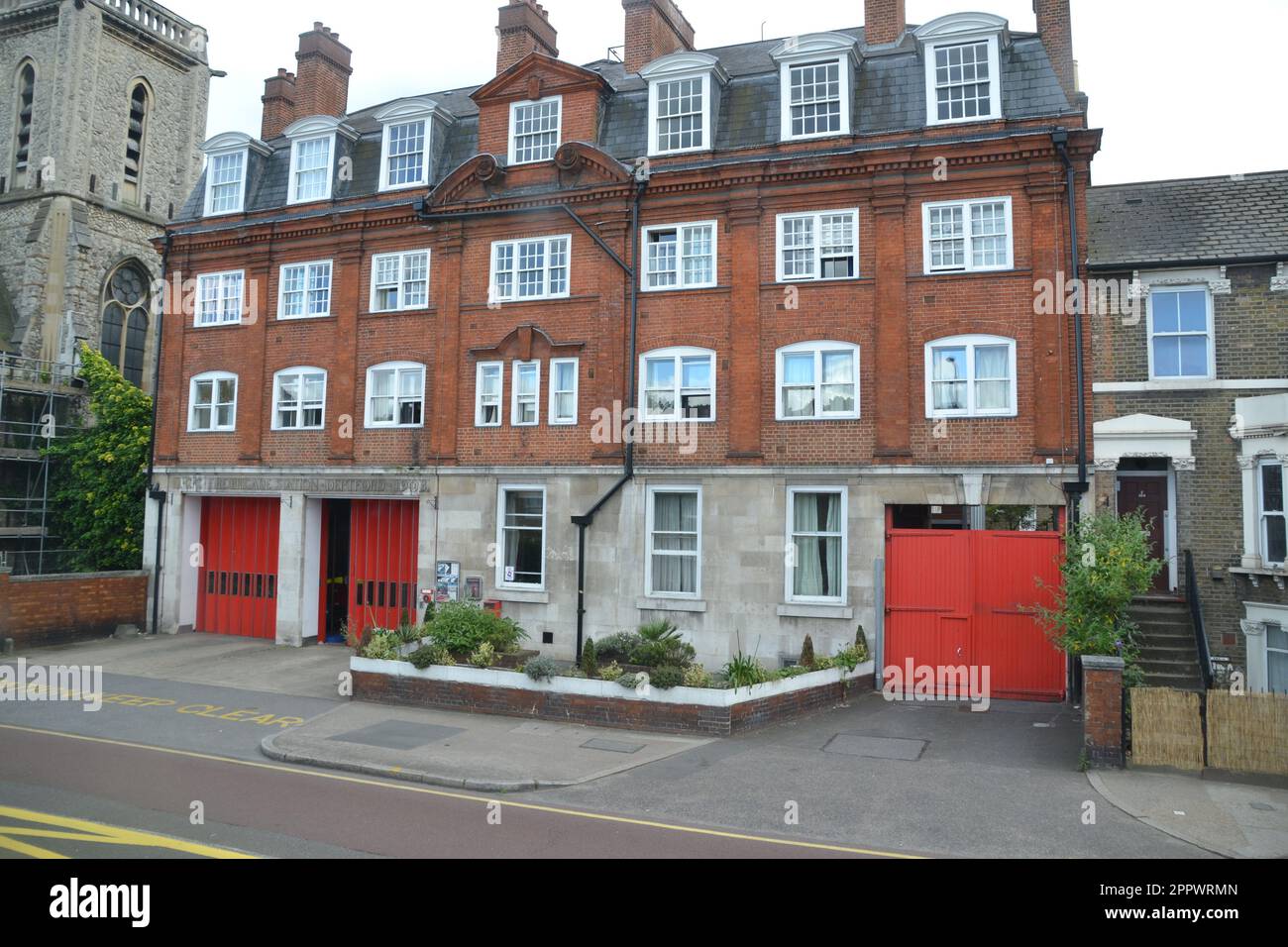 Deptford Fire Station Stock Photo - Alamy