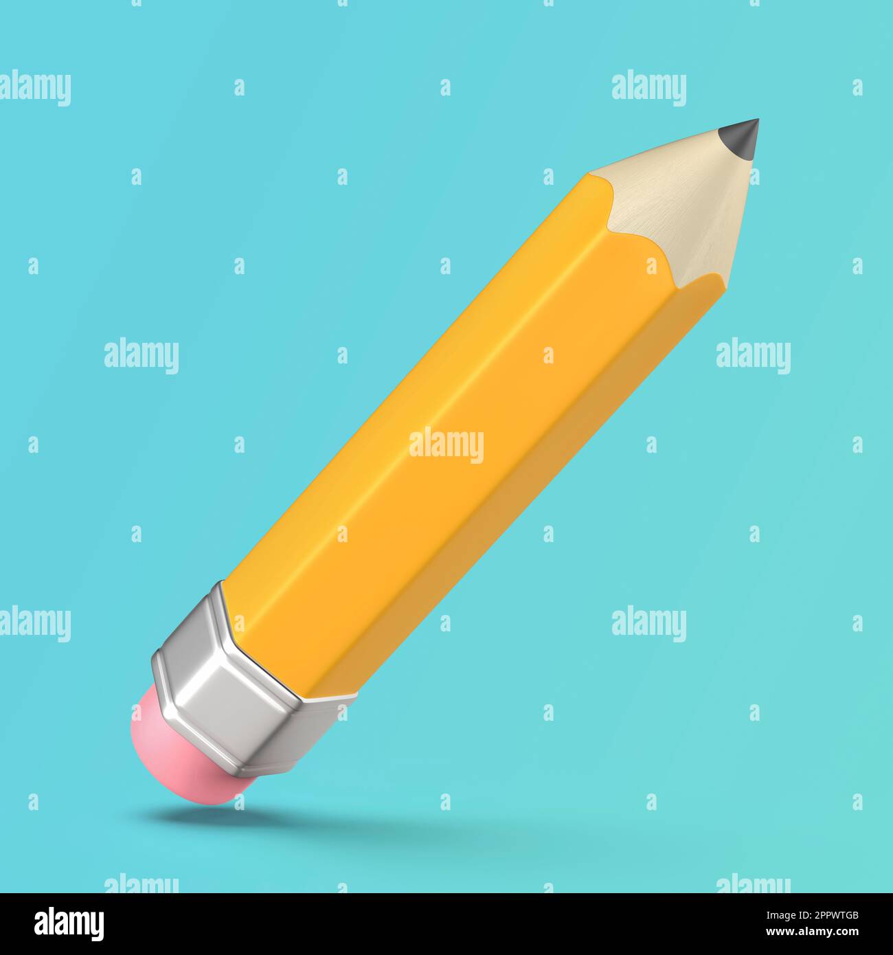 Cartoon pencil eraser hi-res stock photography and images - Alamy