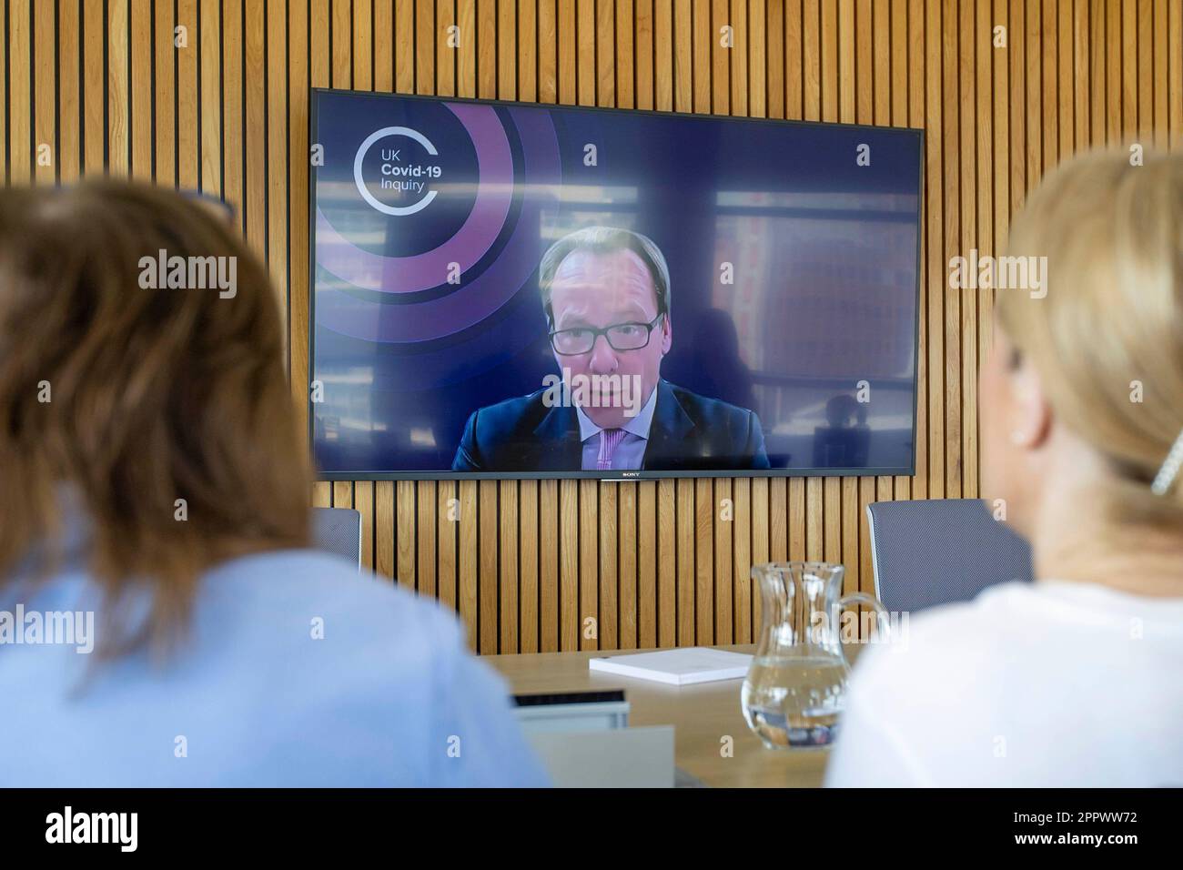 Members of the Northern Ireland Covid-19 Bereaved Families for Justice ...