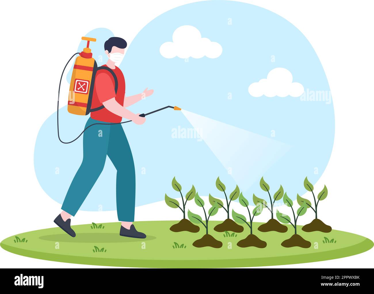 Pest Control Service with Exterminator of Insects, Sprays and House ...