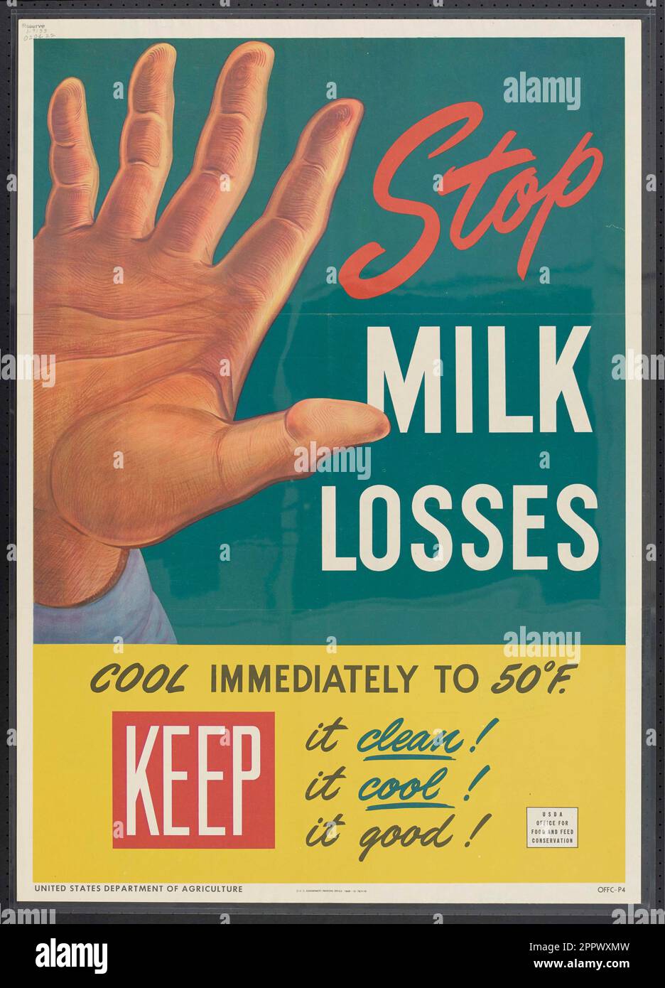 Food advert posters hi-res stock photography and images - Alamy