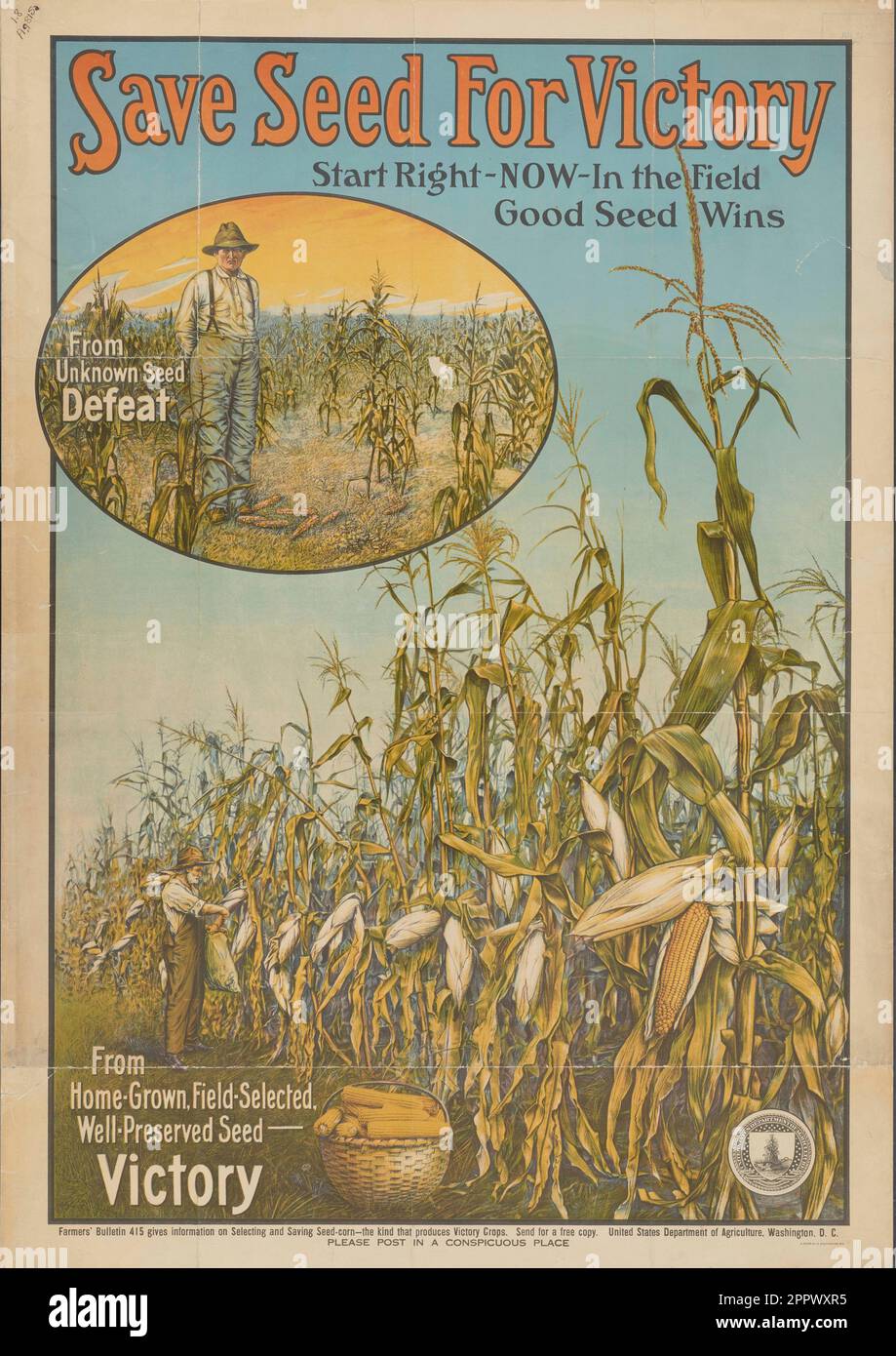 Save seed for victory start right now-in the field : from unknown seed ...