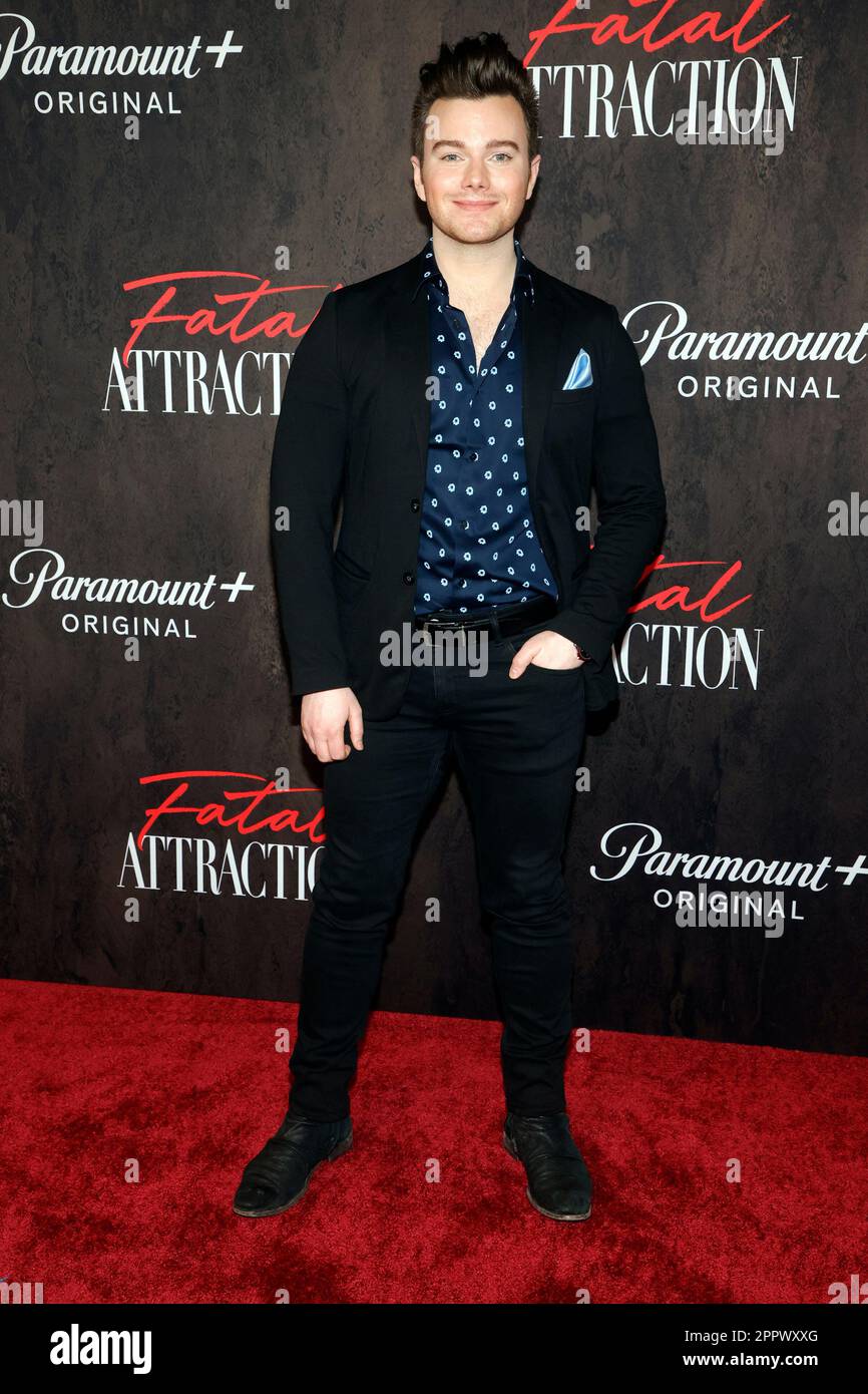 LOS ANGELES, CA - APRIL 24 Chris Colfer at Los Angeles Premiere Of ...