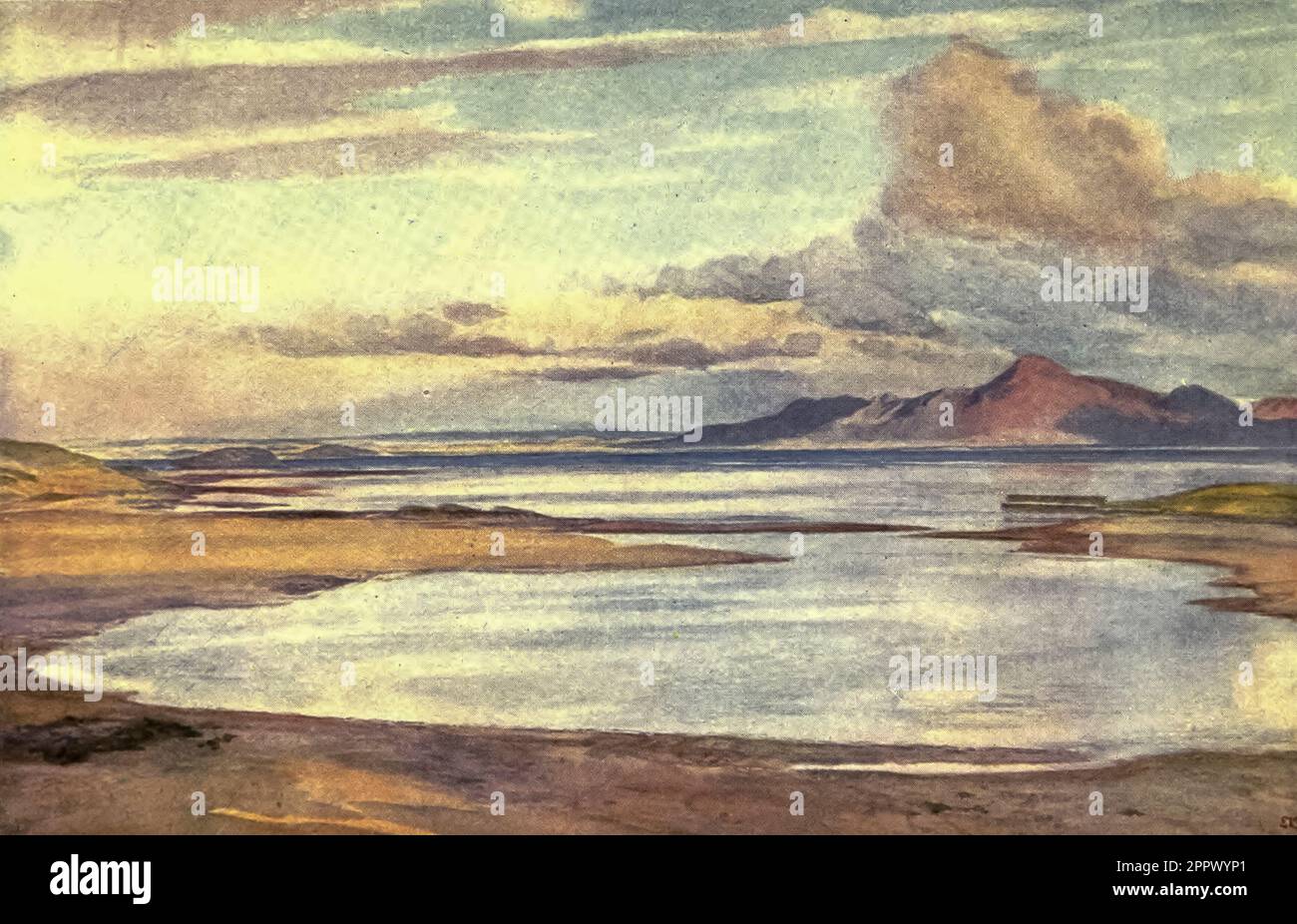 Clew Bay, County Mayo from the book ' From sketch-book and diary ' by ...