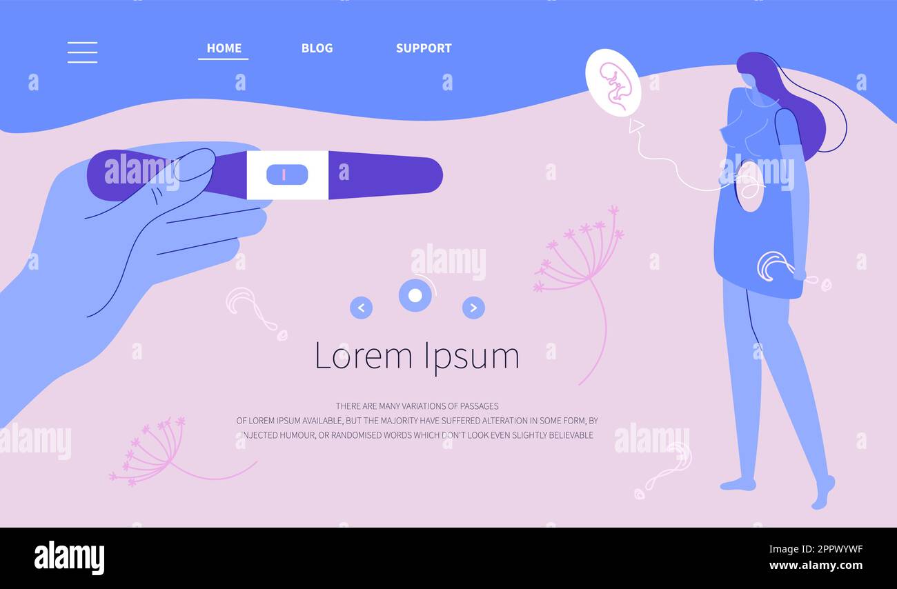 The woman has problem with infertility, has miscarriage and pregnancy ...