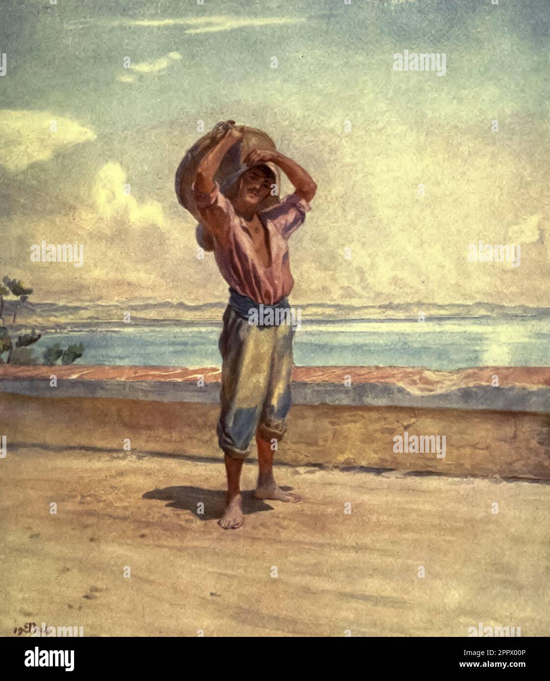A Son of the Soil, Riviera di Levante from the book ' From sketch-book ...