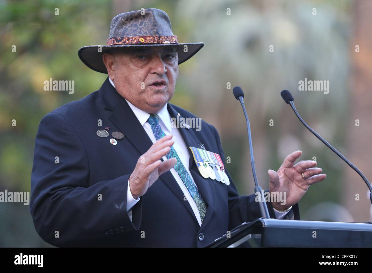 Sydney, Australia. 25th April 2023. The ANZAC Day Coloured Digger event ...