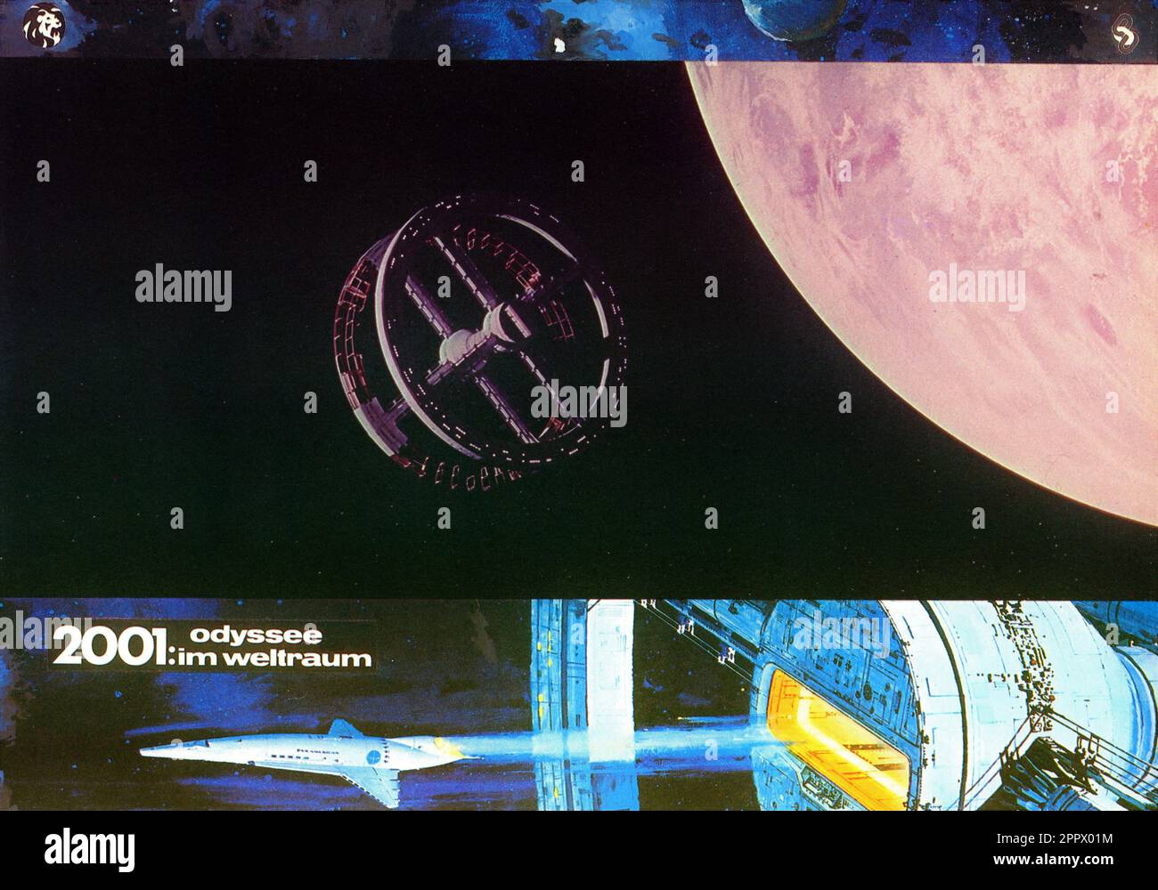 Space Station One in 2001 : A SPACE ODYSSEY / ODYSSEE IM WELTRAUM 1968 ...