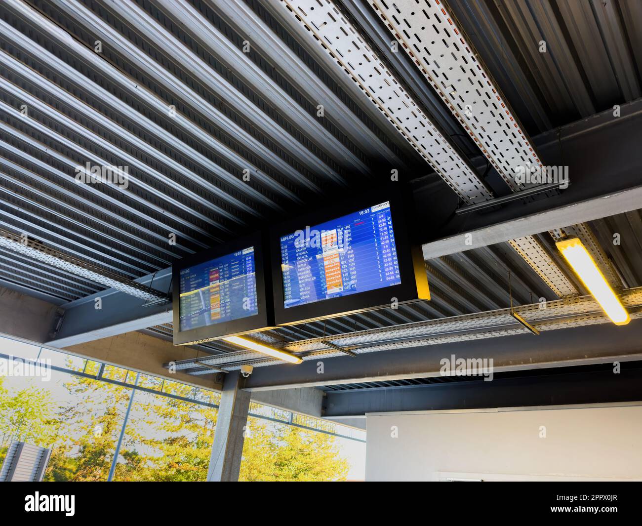 Basel, Switzerland - Sep 22, 2022: The modern digital display monitor ...