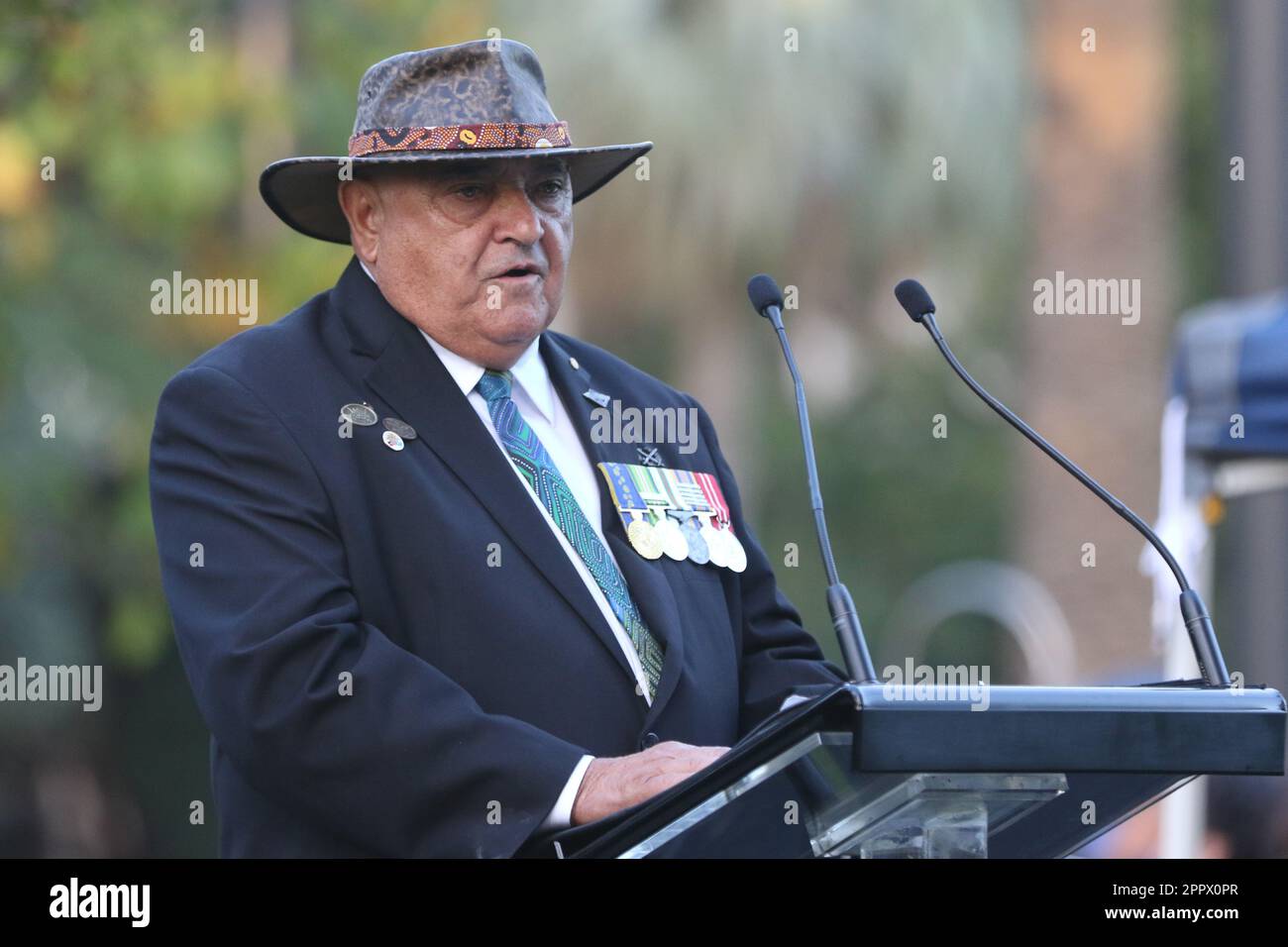 Sydney, Australia. 25th April 2023. The ANZAC Day Coloured Digger event ...