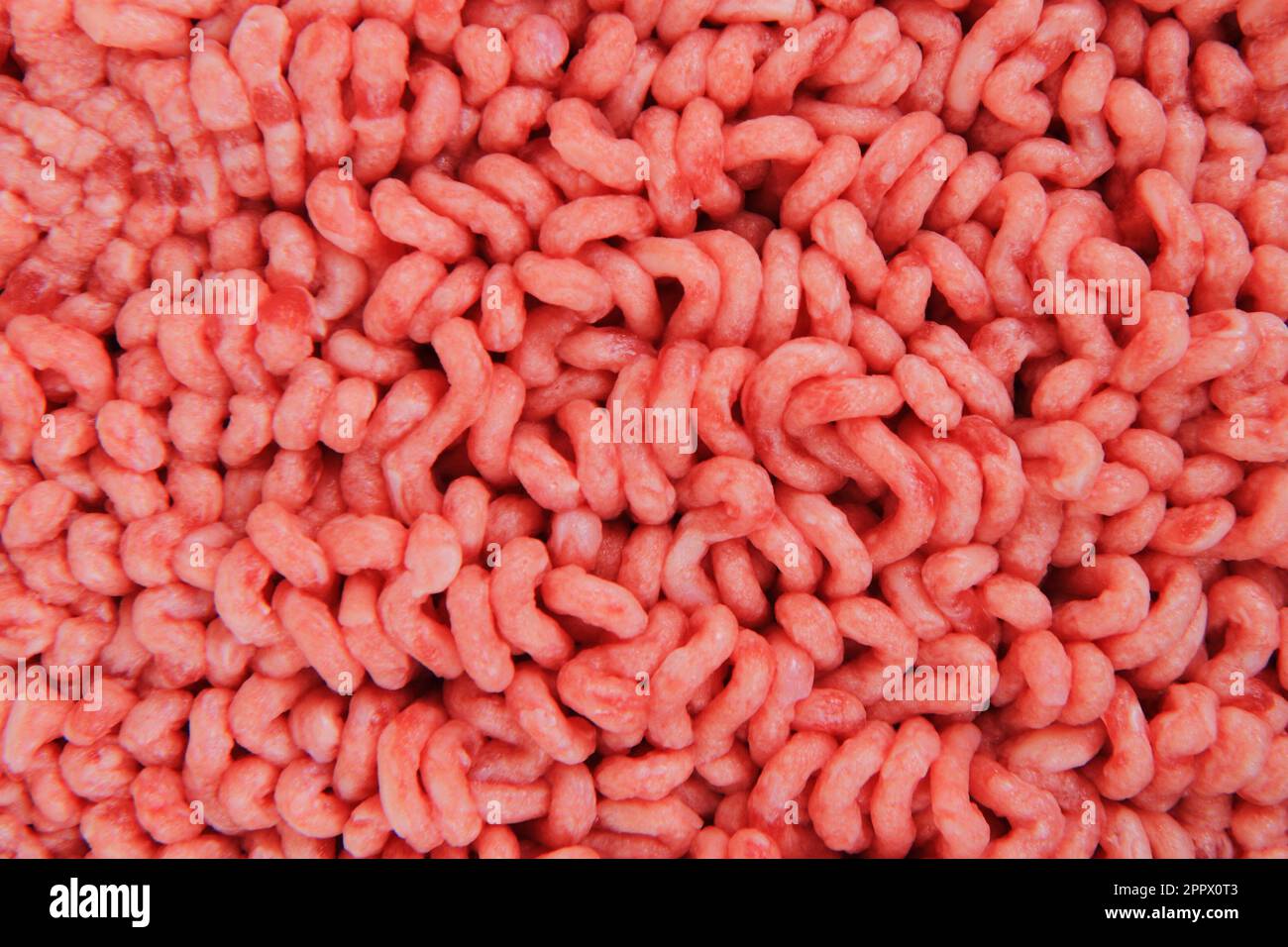 ground meat texture as easy food background Stock Photo - Alamy