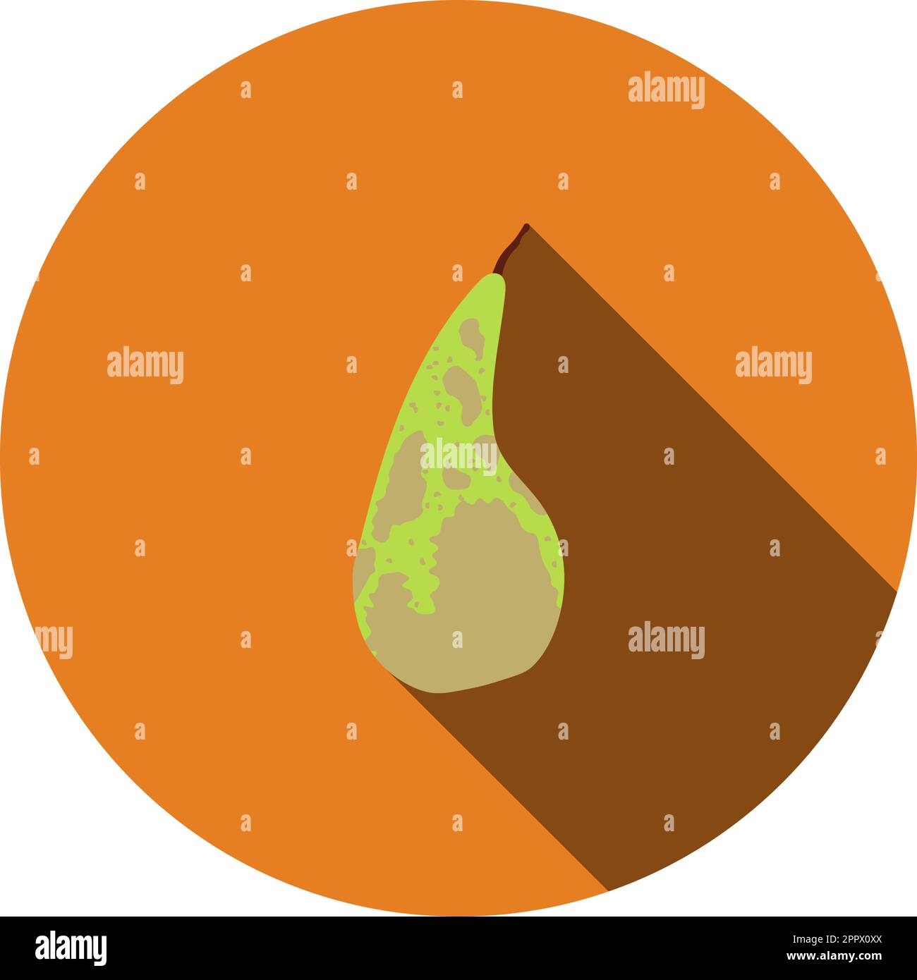 Pear in tree Stock Vector Images - Alamy