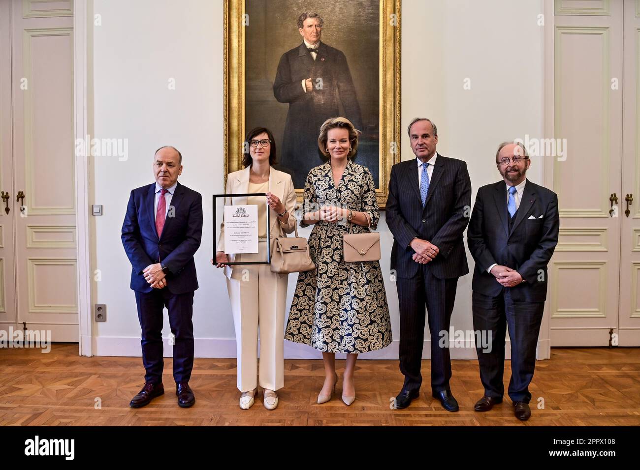 Brussels, Belgium. 25th Apr, 2023. Professor Dirk Van Raemdonck ...