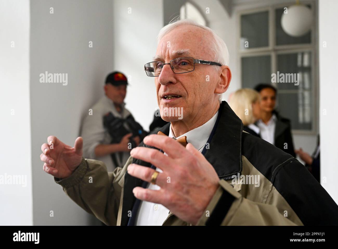 Prague, Czech Republic. 25th Apr, 2023. The Prague District 1 Court ...