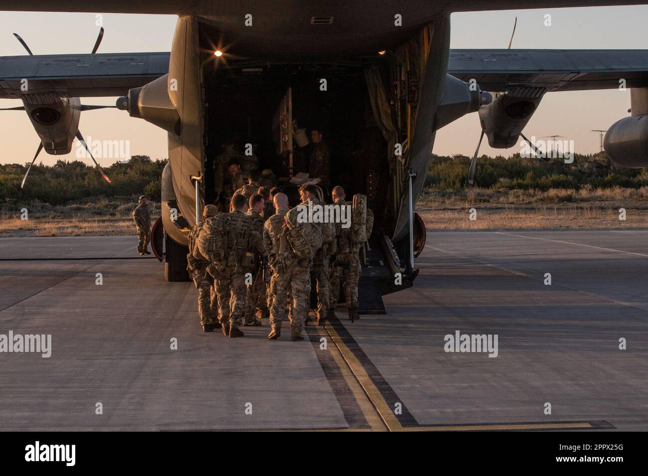 Ministry of Defence handout photo of personnel of 40 Commando Brigade ...