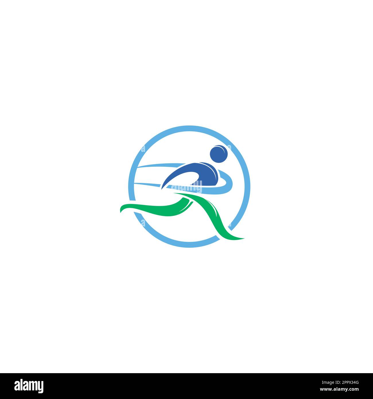 Running Man With Finish Ribbon Logo Design. Marathon logo template ...